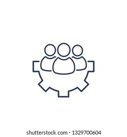 Public Social Work Vector Linear Icon Stock Vector (Royalty Free) 1329700604 | Shutterstock