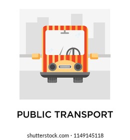 City Bus Map App Flat Banner Stock Vector (Royalty Free) 1647269386 ...