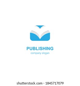 Publishing Company Logo Design Vector Stock Vector (Royalty Free ...