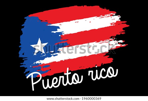 Puerto Rico Distressed Flag Vector Stock Vector (Royalty Free ...