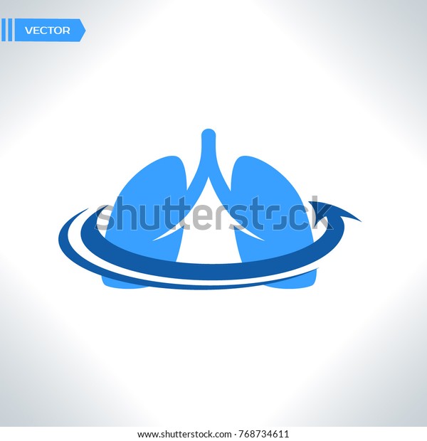 Pulmonary Clinic Logo Stock Vector (Royalty Free) 768734611 | Shutterstock