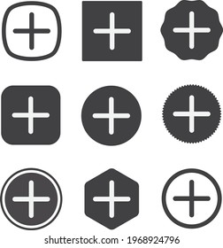 Puls Icon Web Icon Set Icons Stock Vector (Royalty Free) 1968924796