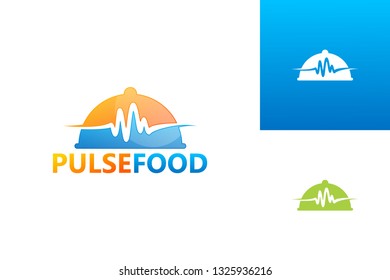 Pulse Food Logo Template Design Vector Stock Vector (Royalty Free ...
