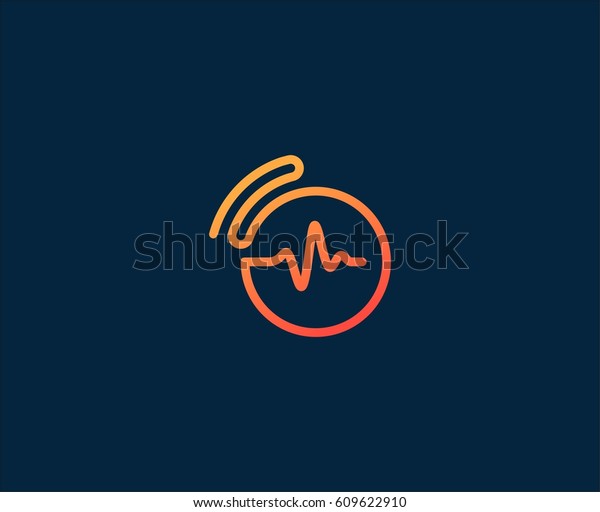 Pulse Logo Stock Vector (Royalty Free) 609622910 | Shutterstock