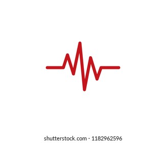 Pulse Bar Graph Sign Vector Illustration 스톡 벡터(로열티 프리) 1032505702 ...