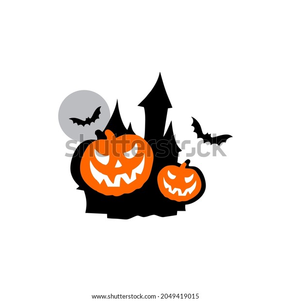 Pumpkin Carving Halloween Simple Vector Stock Vector (Royalty Free ...