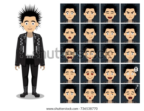 368 Spike Hair Cartoon Stock Vectors, Images & Vector Art | Shutterstock