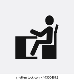 Pupil Icon Illustration Isolated Vector Sign Stock Vector (Royalty Free ...