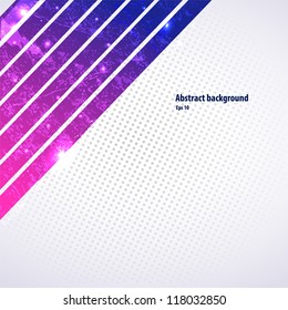 Purple Abstract Line Polka Dot Background Stock Vector (Royalty Free ...