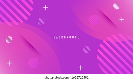 Purple Background Template Design Graphic Vector Stock Vector (Royalty ...