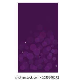 Purple Bubbles Background Stock Vector (Royalty Free) 1055648192 ...
