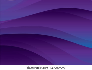 Purple Curve Abstract Background Texture Design Stock Vector (Royalty ...