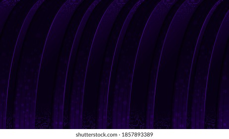 Purple Curved Line Dots Background Stock Vector (Royalty Free ...