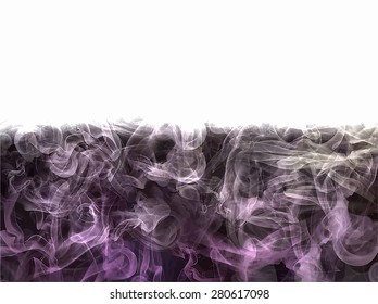 Purple Edge Smoke Background Vector Version Stock Vector (Royalty Free ...