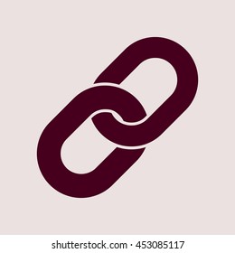 Vektor Stok Chain Link Vector Icon (Tanpa Royalti) 303366848 | Shutterstock