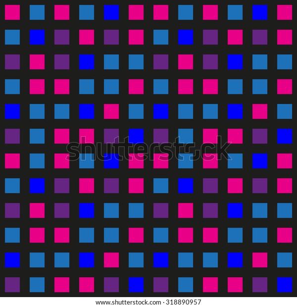 Purple Pink Blue Squares Pattern Stock Vector (Royalty Free) 318890957 ...