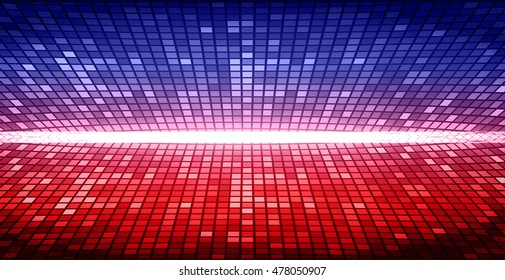 Purple Red Color Light Abstract Pixels Stock Vector (Royalty Free ...