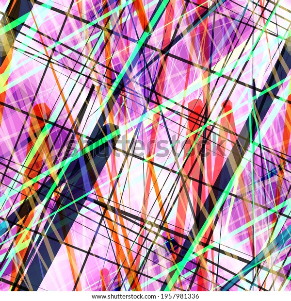 Purple Seamless Texture Lines Abstract Vector Stock Vector (Royalty ...