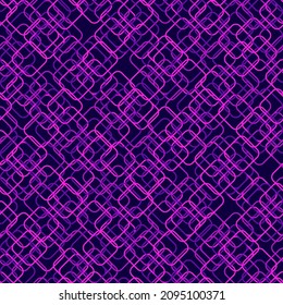 Purple Squares Rounded Corners Geometric Shapes Stock Vector (Royalty ...