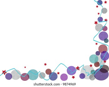 Purple Swirl Border Stock Vector (Royalty Free) 9874969 | Shutterstock