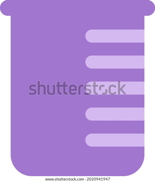 Purple Test Tube Illustration Vector On Stock Vector (Royalty Free ...