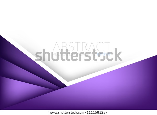 Purple Vector Background Geometric Corner Square Stock Vector (Royalty ...