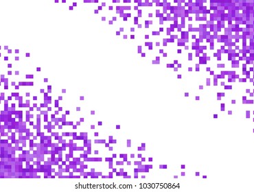 Purple Violet Vector Pixel Background Stock Vector (Royalty Free ...