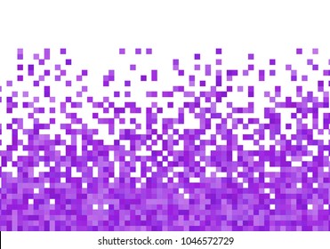 Purple Violet Vector Pixel Background Stock Vector (Royalty Free ...