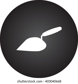 Putty Knife Sign Simple Icon On Stock Vector (Royalty Free) 403040668 ...