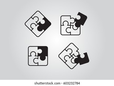 Educational Game Kids Adults Development Logic Stock Vector (Royalty ...