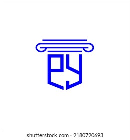 Py Letter Logo Creative Design Vector Stock Vector (Royalty Free ...