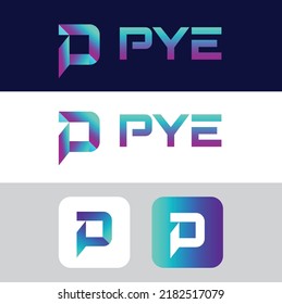 Pye Logo P Logo P Icon Stock Vector (Royalty Free) 2182517079 ...
