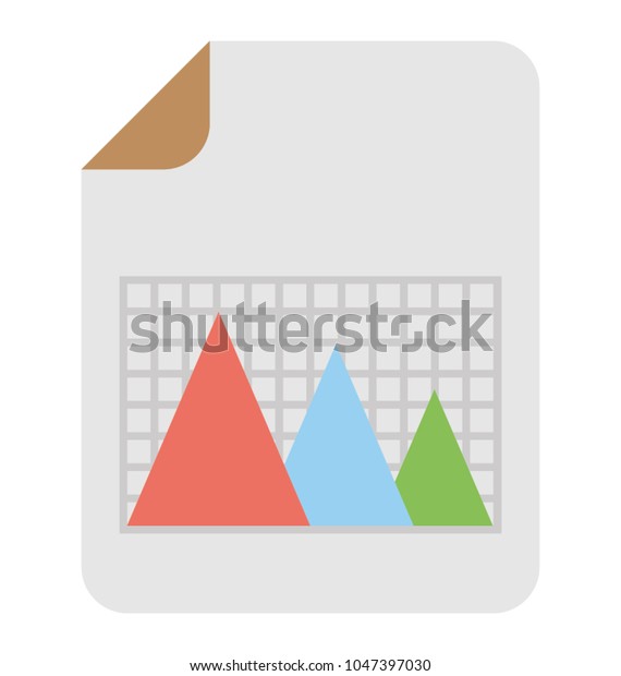 Pyramid Graph Analysis Statistic Reporting Purpose Stock Vector ...