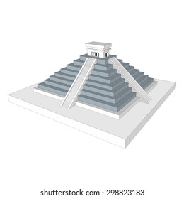 Pyramids Models Civilization Ancient Building Vector Stock Vector ...