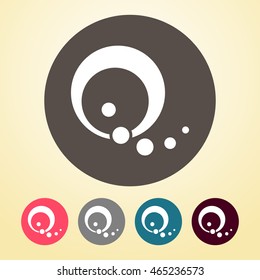 Q Alphabet Icon Round Shape Stock Vector (Royalty Free) 465236573 ...