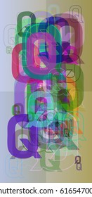 Q Alphabet Pattern Icon Stock Vector (Royalty Free) 616547009 ...