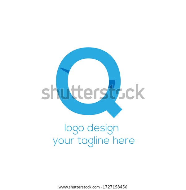 Q Word Logo Design Template Stock Vector (Royalty Free) 1727158456 ...