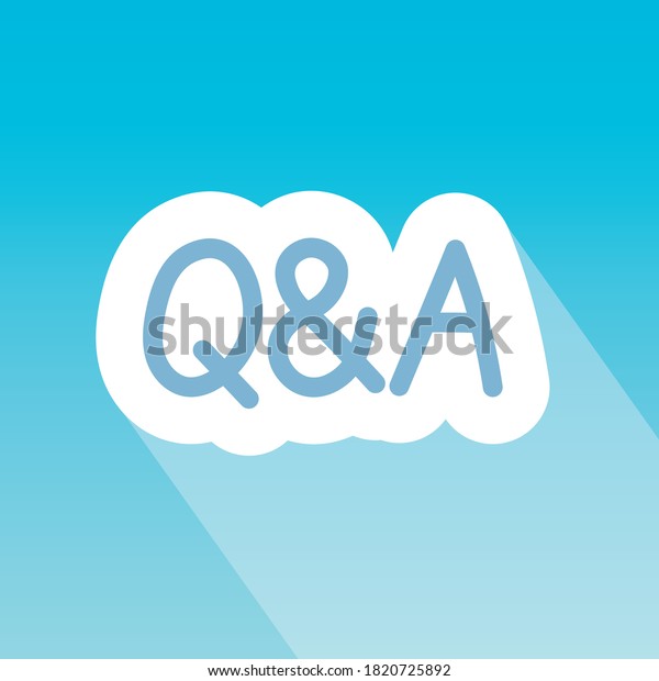 Qa Questions Answers Concept Vector Illustration Stock Vector (Royalty ...