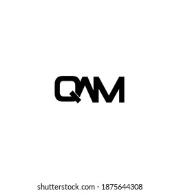 Qam Letter Original Monogram Logo Design Stock Vector (Royalty Free ...