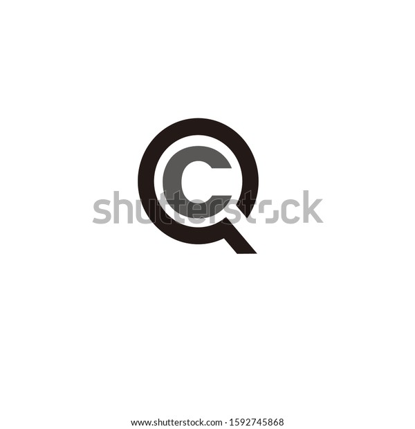 Qc Logo Vector Brands Company Names Stock Vector (Royalty Free ...