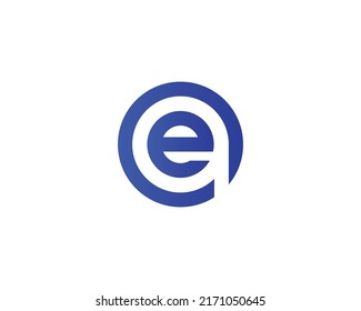 Qe Eq Logo Design Vector Template Stock Vector (Royalty Free ...