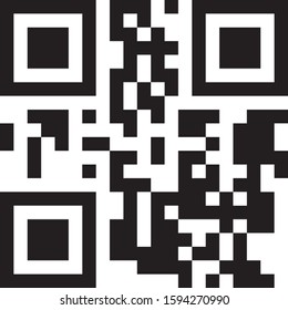 Qr Code Icon Information Scan Stock Vector (Royalty Free) 1594270990 ...