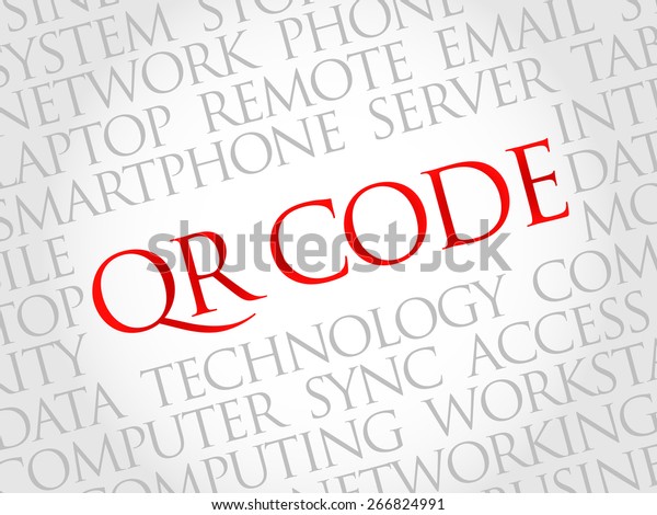 Qr Code Word Cloud Concept Stock Vector (Royalty Free) 266824991 ... Qr Code Word Cloud Concept Stock Vector (Royalty Free) 266824991 ...