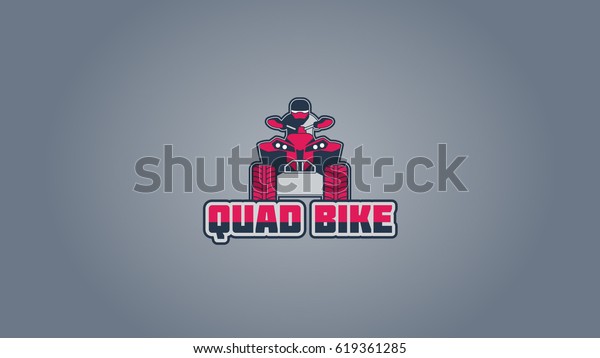 Quad Bike Logo Stock Vector (Royalty Free) 619361285 | Shutterstock