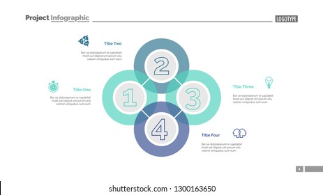 Triple Intersect Graph Slide Template: เวกเตอร์สต็อก (ปลอดค่าลิขสิทธิ์ ...