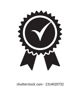 Quality Mark Certification Icon Award Guarantee Stock Vector (Royalty ...