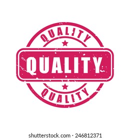 Quality Grunge Stamp Vector Illustration Stock Vector (Royalty Free) 246812371 | Shutterstock
