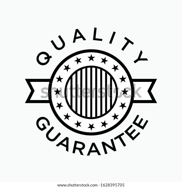 Quality Guarantee Icon Emblem Sticker Vector Stock Vector (Royalty Free ...