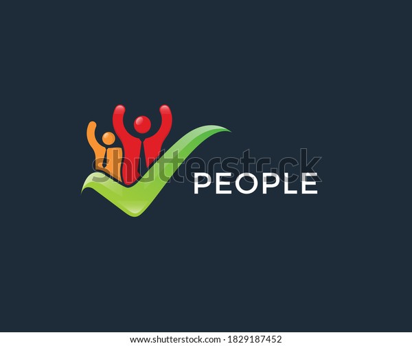 Logotipo de equipo de calidad con: vector de stock (libre de regalías ...
