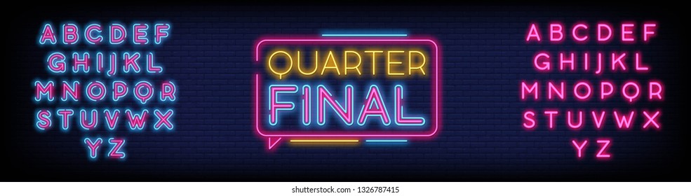 Level Neon Text Vector Brick Wall : image vectorielle de stock (libre ...